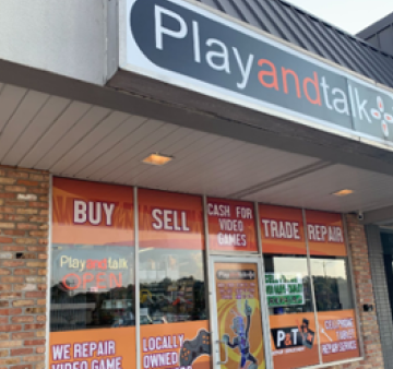 Video Games and Repair Store – Play and Talk